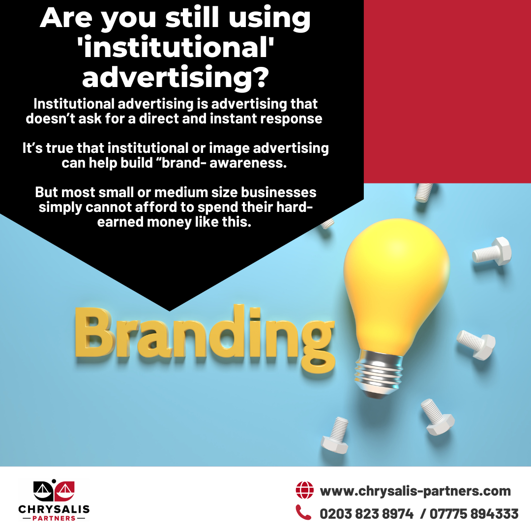 Institutional Advertising - Chrysalis Partners