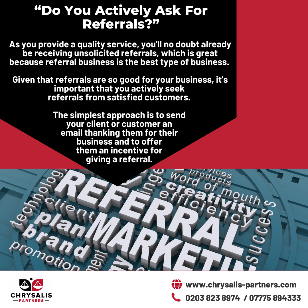 Referrals V3.0 - Chrysalis Partners