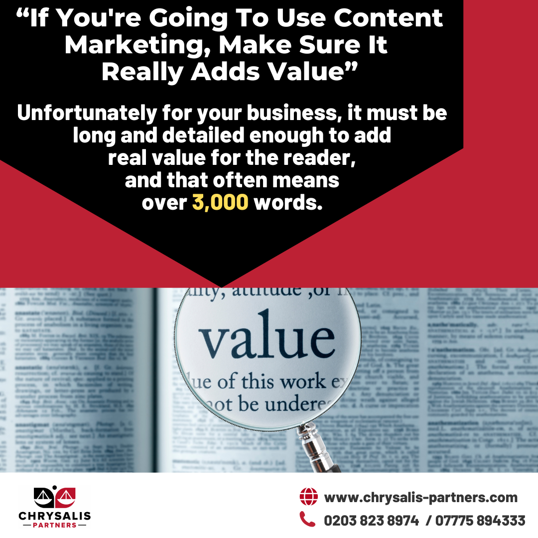 Valuable Content - Chrysalis Partners